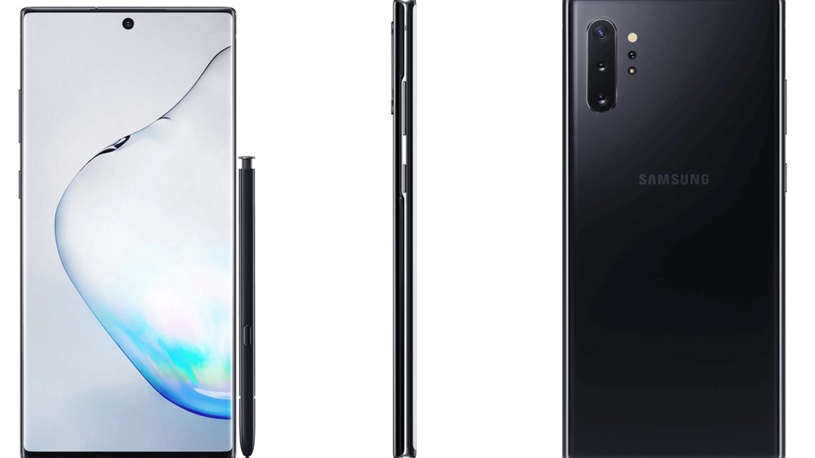 Official Galaxy Note 10 images leak, show off the big, boxy body - Ars ...