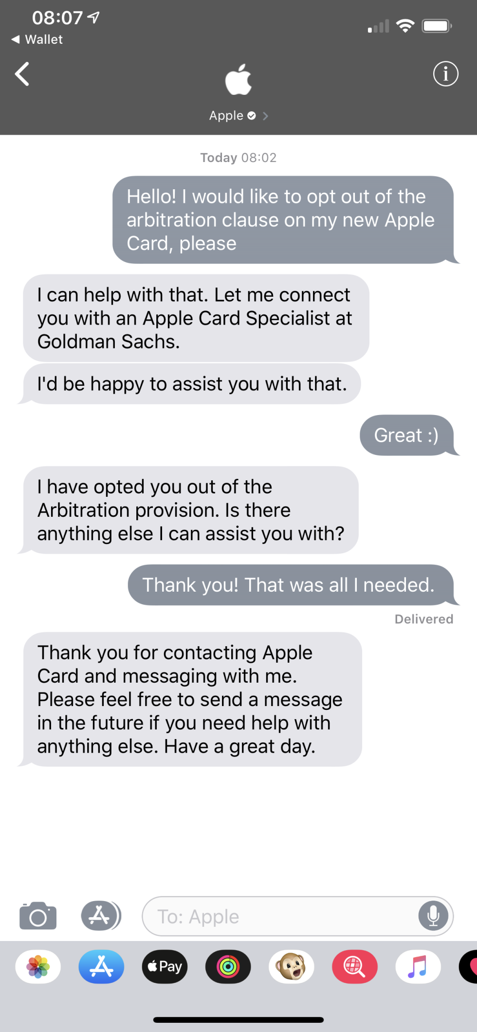 Apple’s new credit card comes with forced arbitration—here’s how to opt ...