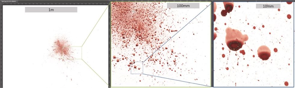 Physicists now have even better models for blood spatter from gunshot ...