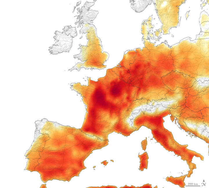 Another European heatwave, another link to climate change - Ars Technica
