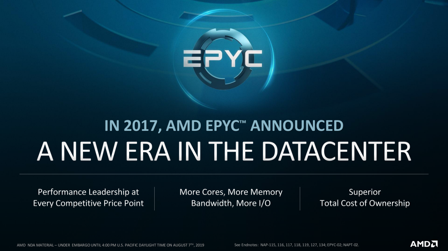 A detailed look at AMD’s new Epyc “Rome” 7nm server CPUs - Ars Technica