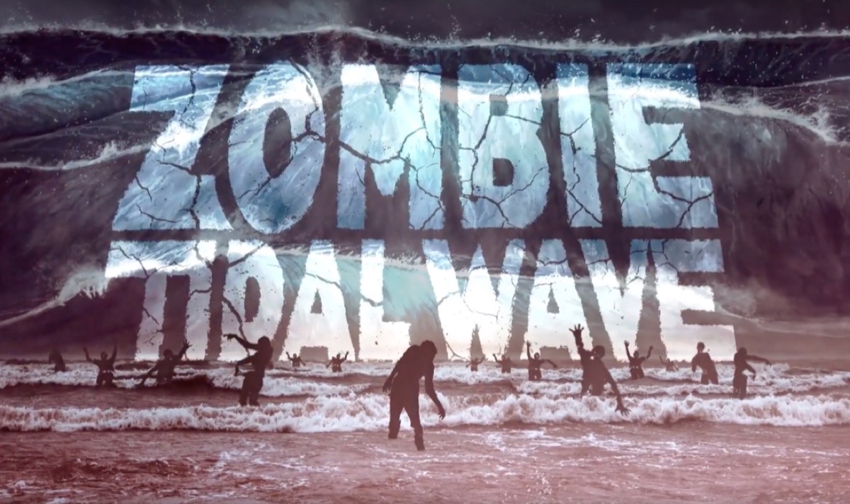 Undead hordes rise from the sea in delightfully campy Zombie Tidal Wave ...