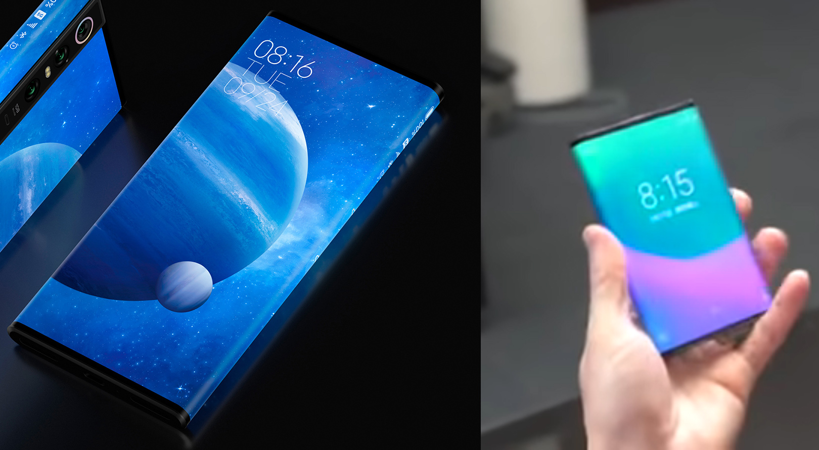 Xiaomi’s crazy new $2,800 phone has display on the front, sides, and ...