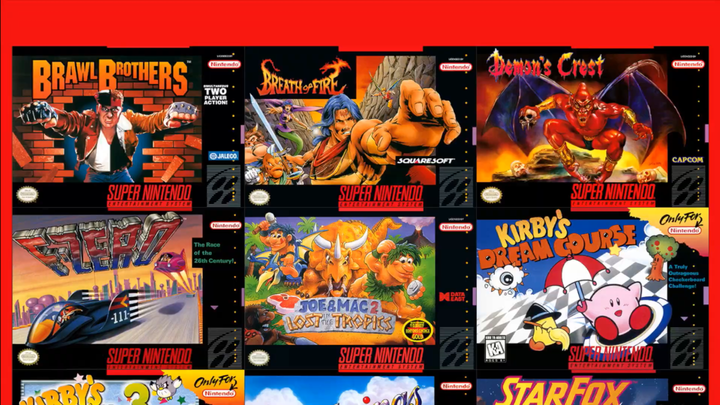 Nintendo Switch will finally get SNES games—20 of them—starting ...