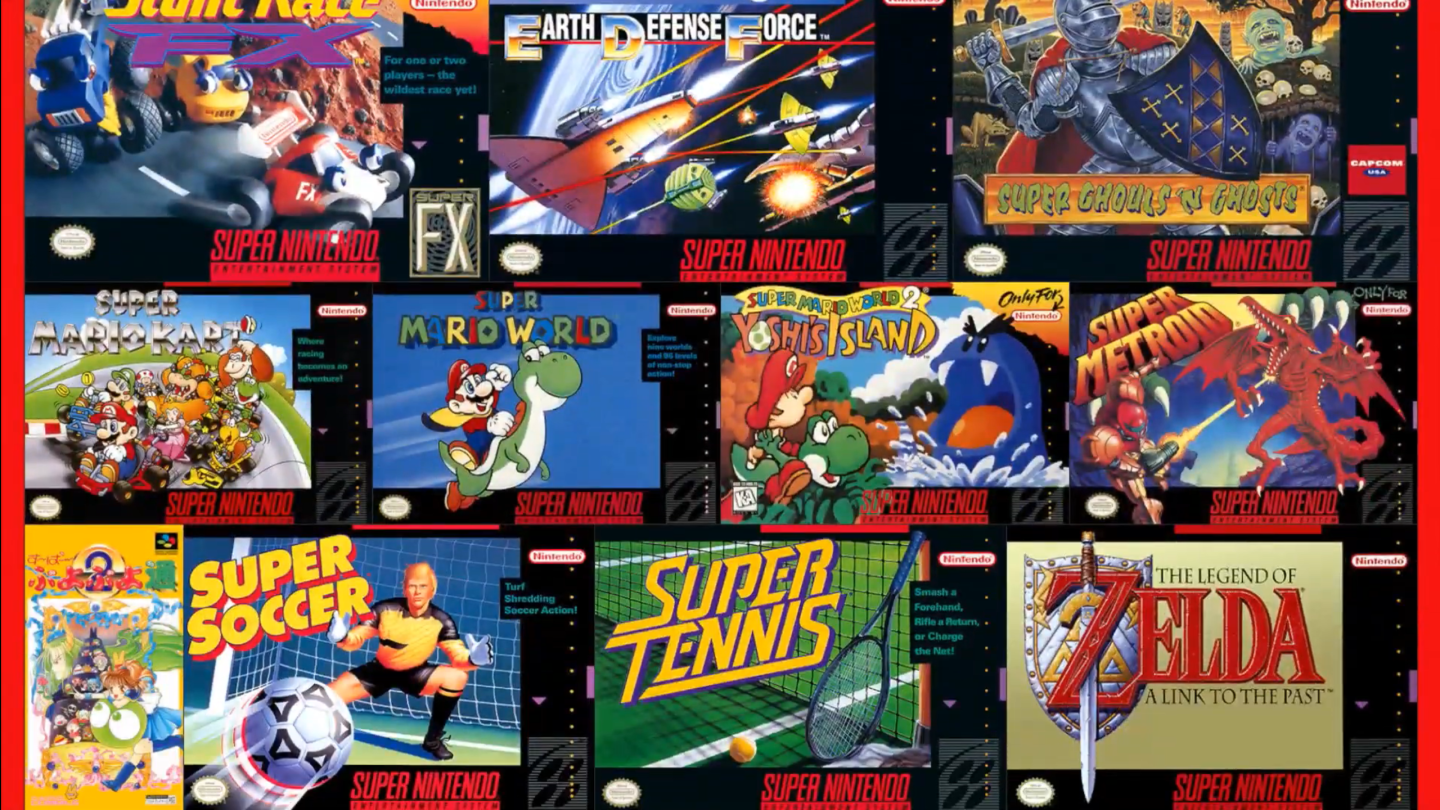 Nintendo Switch will finally get SNES games—20 of them—starting ...