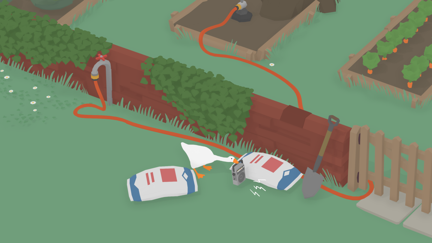 Untitled Goose Game review: HONNNNNNK - Ars Technica