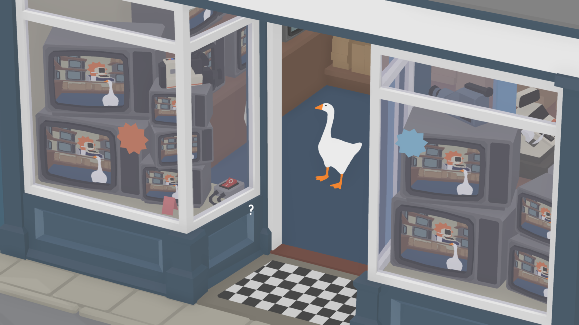 Untitled Goose Game review: HONNNNNNK - Ars Technica