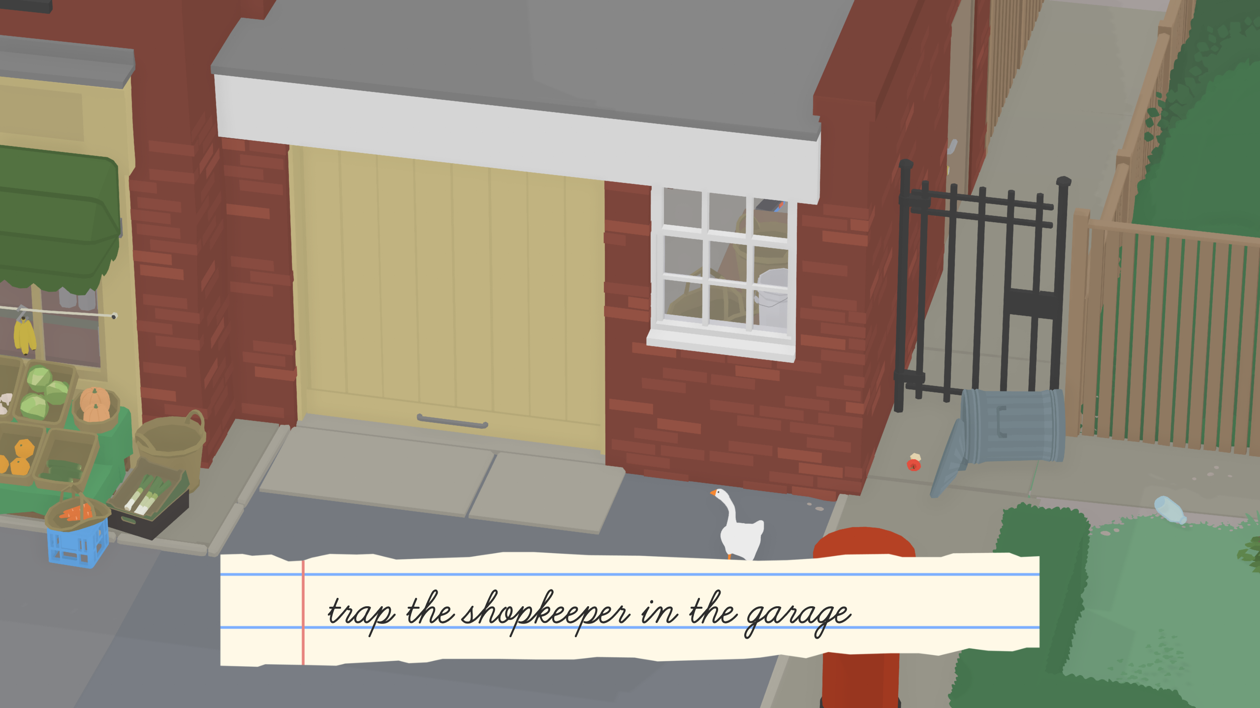 Untitled Goose Game review: HONNNNNNK - Ars Technica