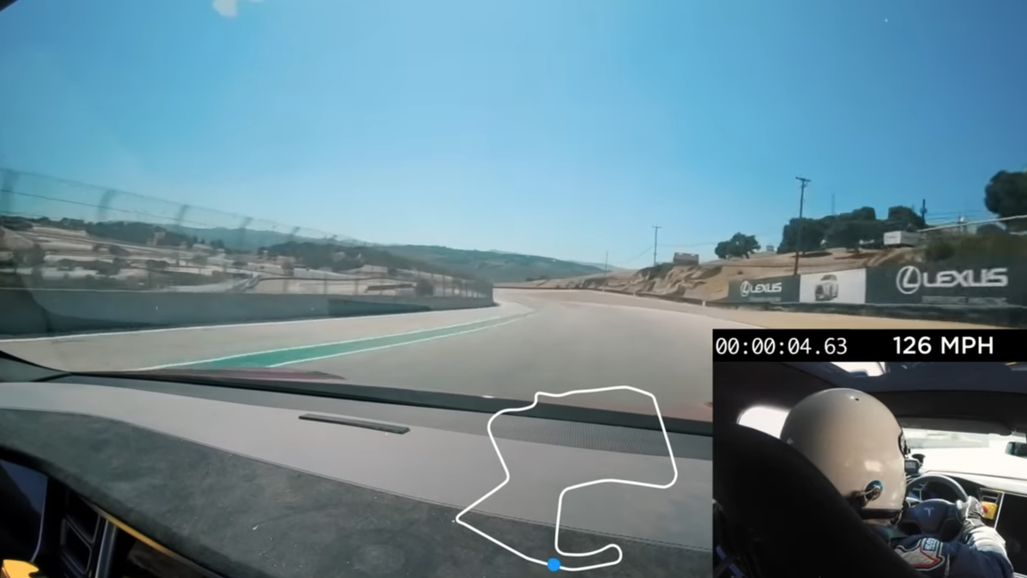 Tesla touts raceway record with 3-motor powertrain prototype - Ars Technica