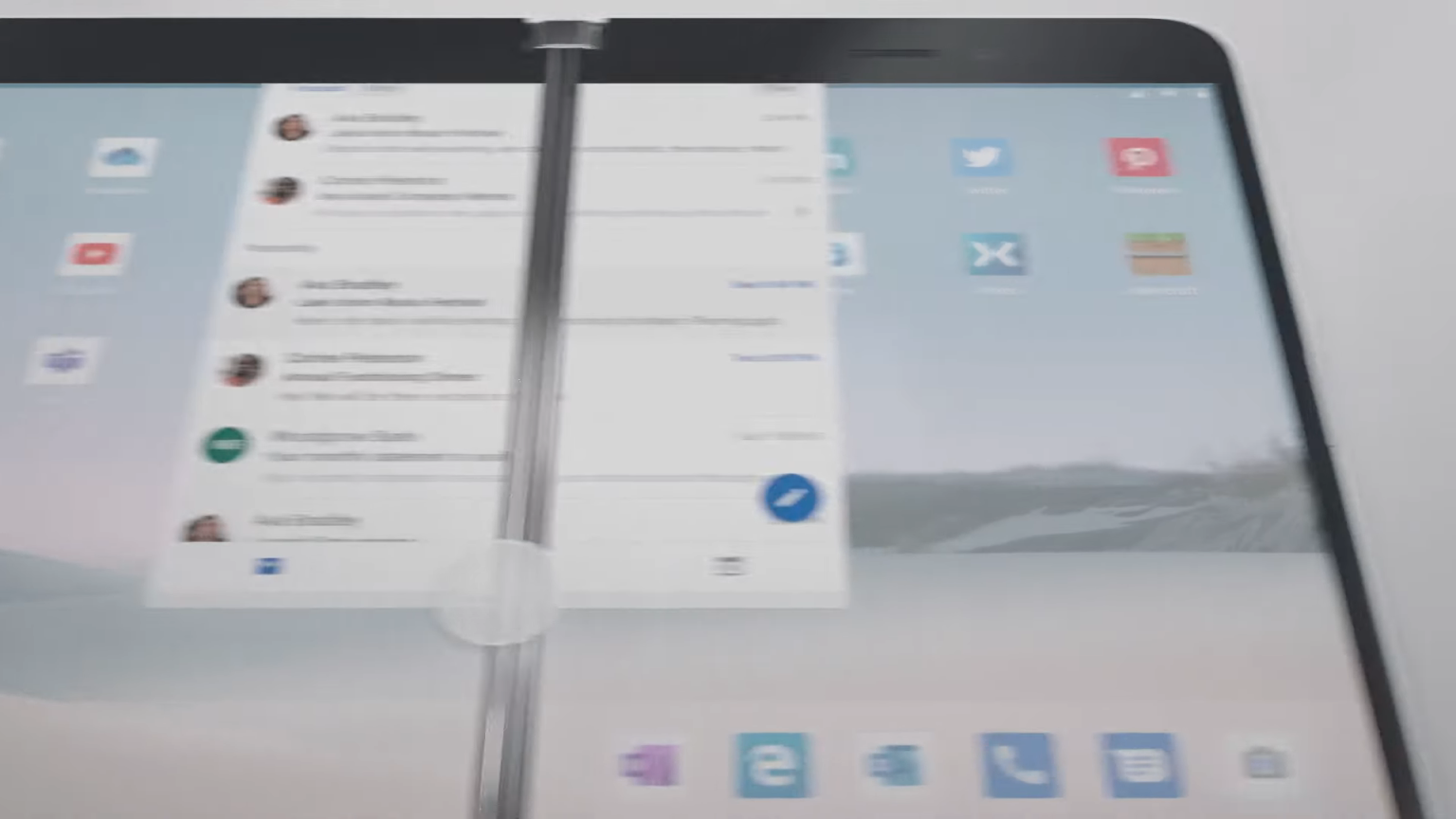 Microsoft’s first-ever Android Phone, the Surface Duo, spotted in the ...