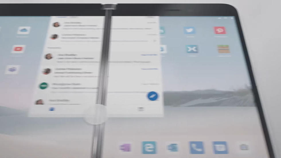 Microsoft’s first-ever Android Phone, the Surface Duo, spotted in the ...