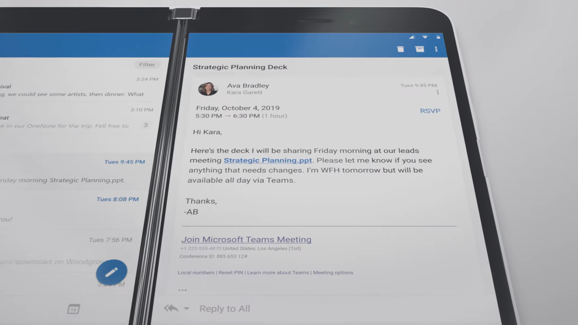 Microsoft’s first-ever Android Phone, the Surface Duo, spotted in the ...
