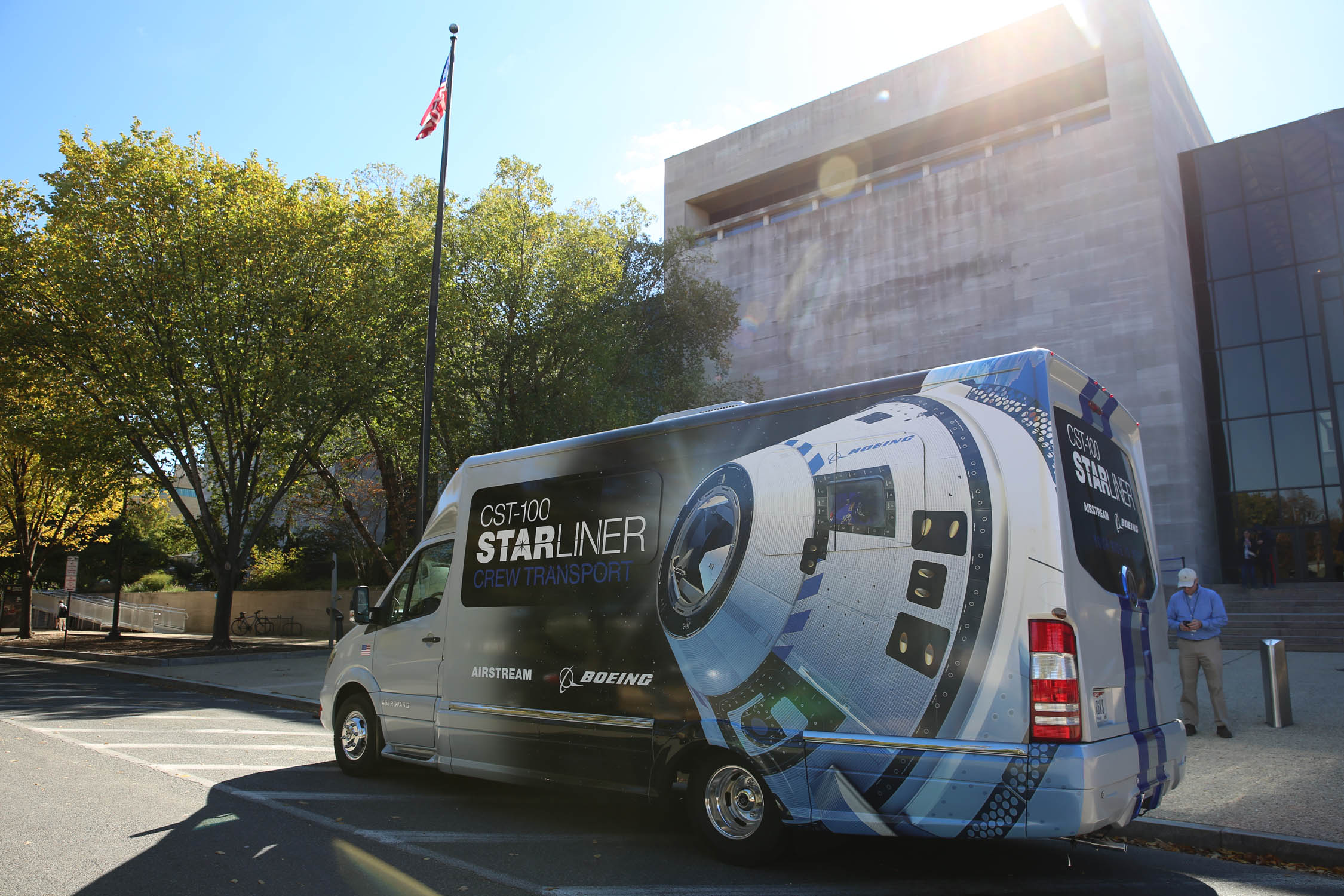 Airstream builds Astrovan II for Boeing CST-100 astronaut transport ...