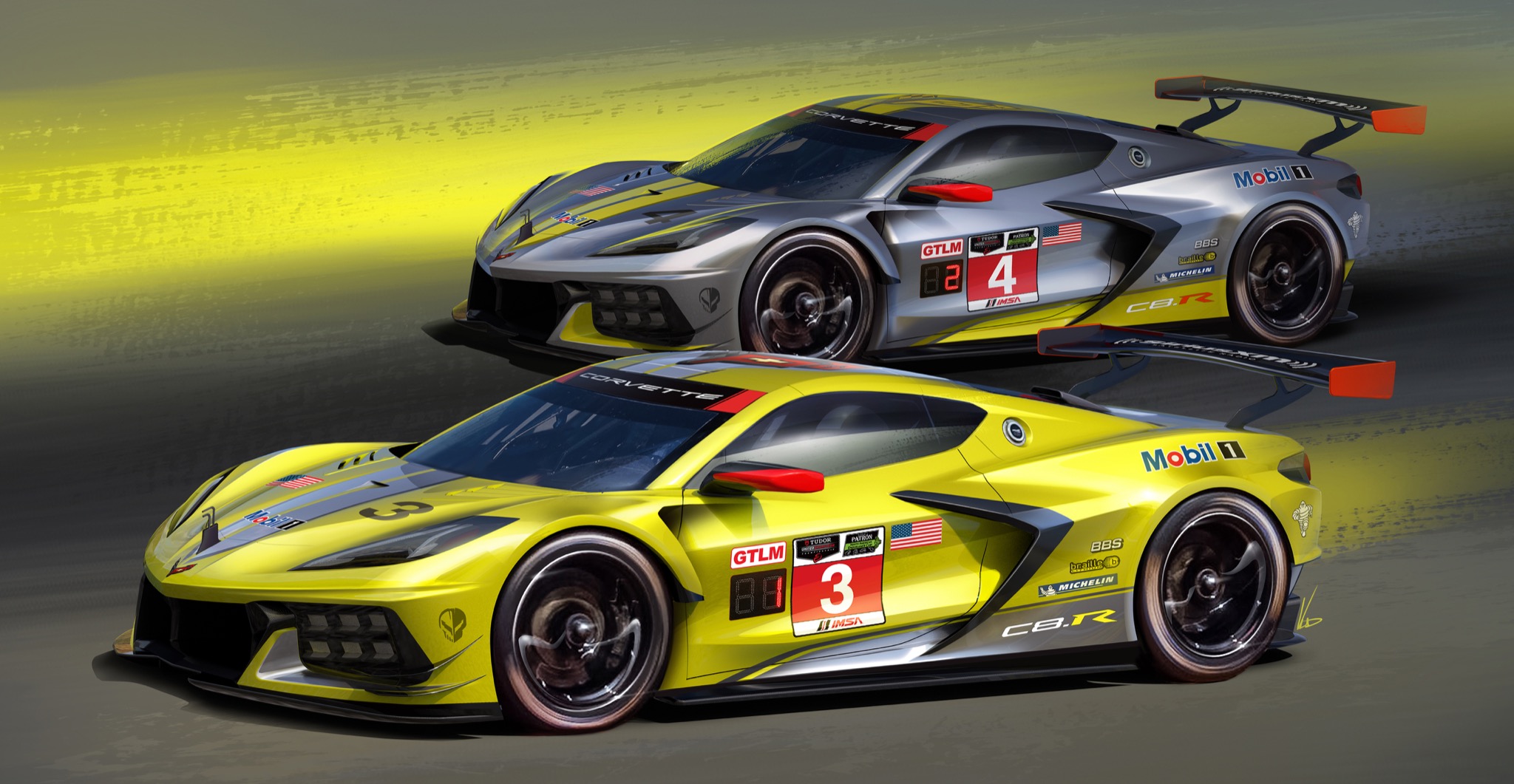 Behold Corvette’s new racing car, now with its engine in the middle ...