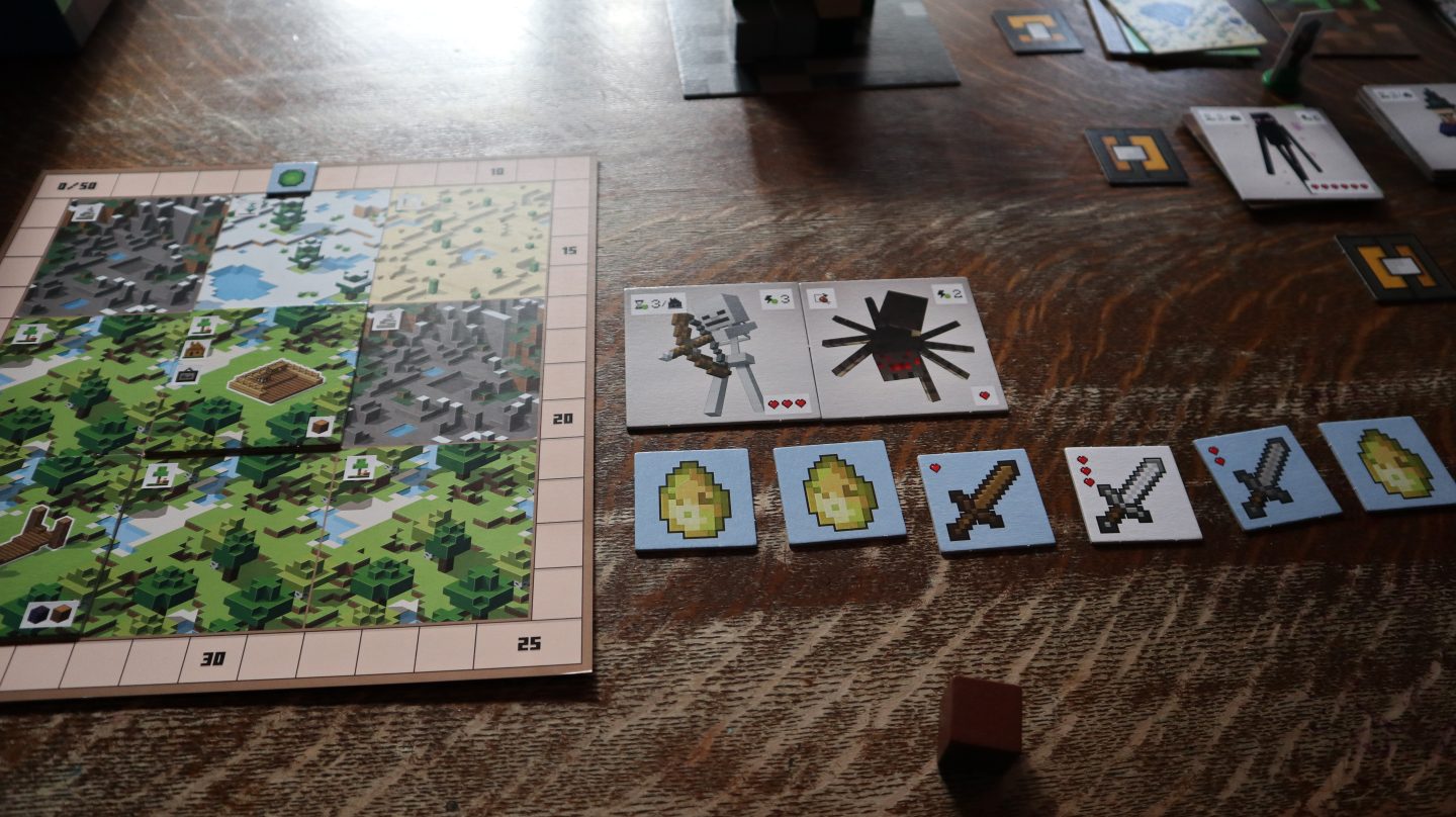 Minecraft becomes a board game, and the results are faithful, fantastic ...