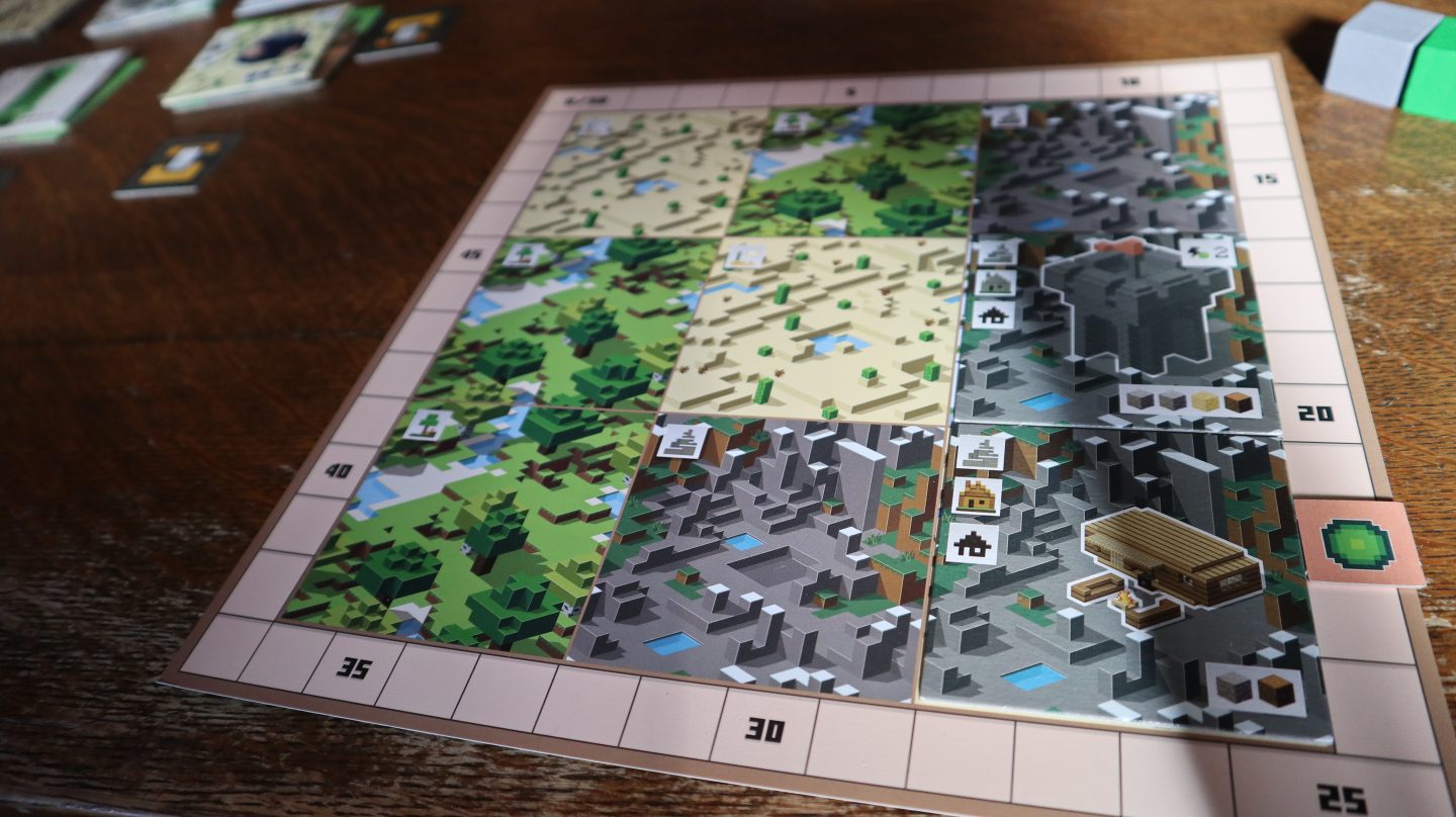 Minecraft becomes a board game, and the results are faithful, fantastic ...
