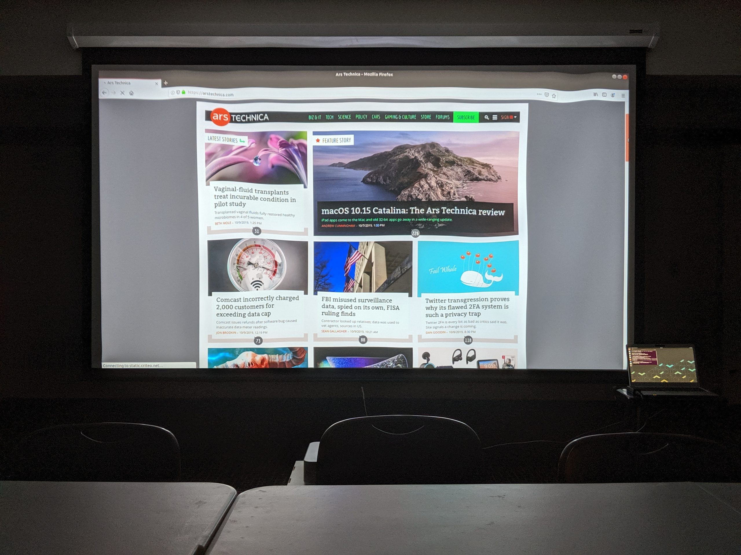 4K projector turns any wall into theater-quality screen from inches ...