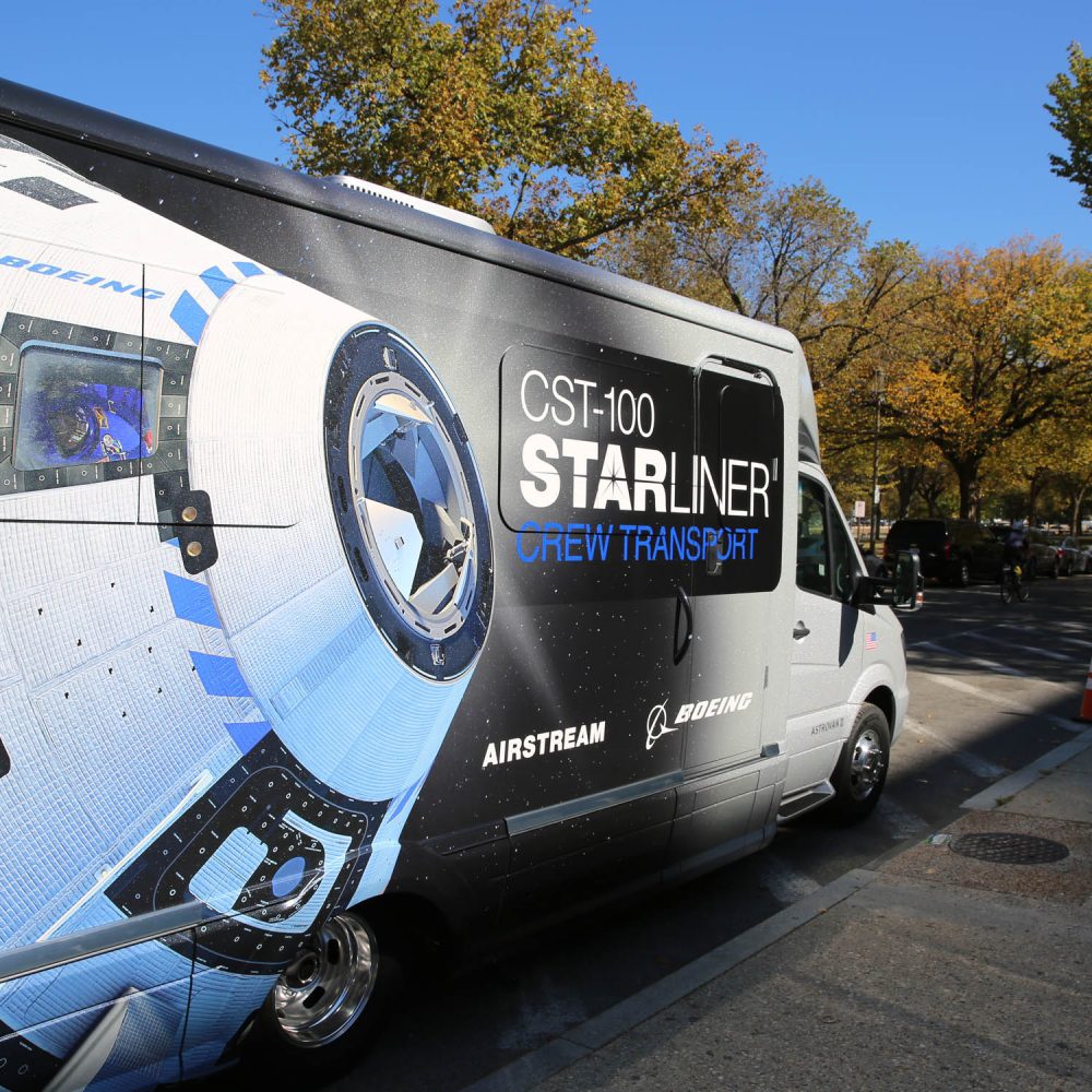 Airstream builds Astrovan II for Boeing CST-100 astronaut transport ...