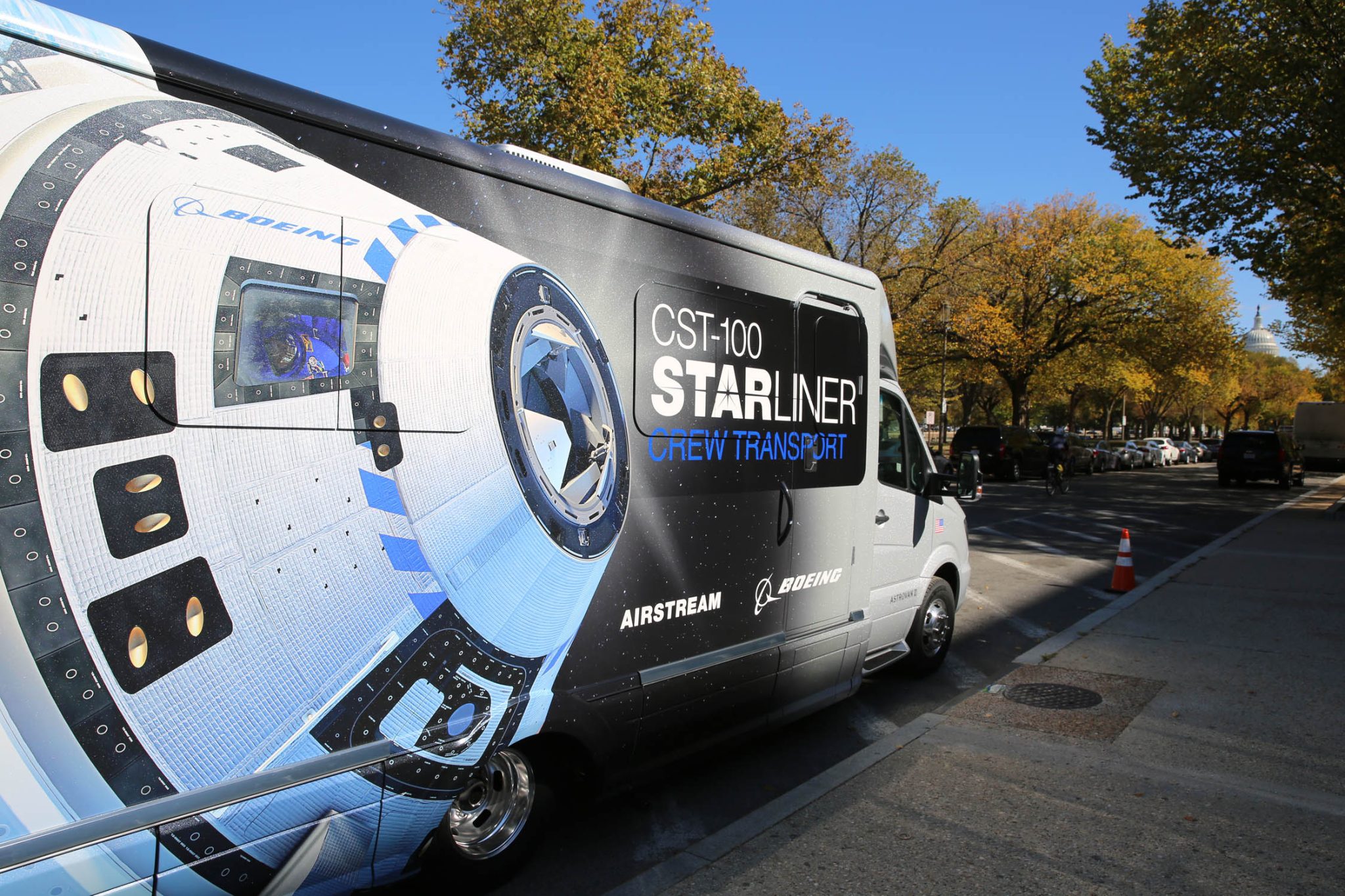 Airstream builds Astrovan II for Boeing CST-100 astronaut transport ...