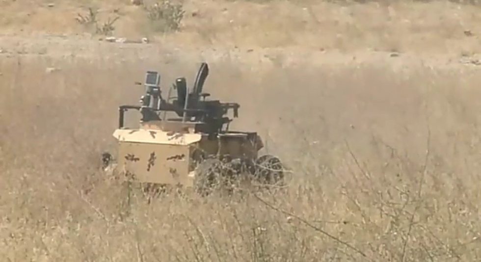 Iran shows off new killer wheeled robots designed to take on tanks ...