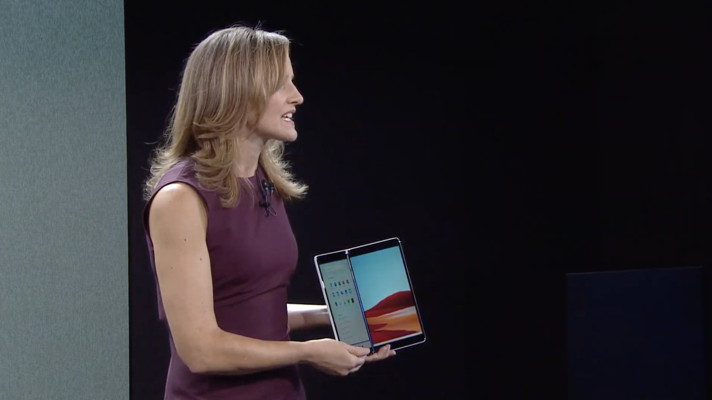 Microsoft announces dual-screen Surface Neo PC, coming holiday 2020 ...