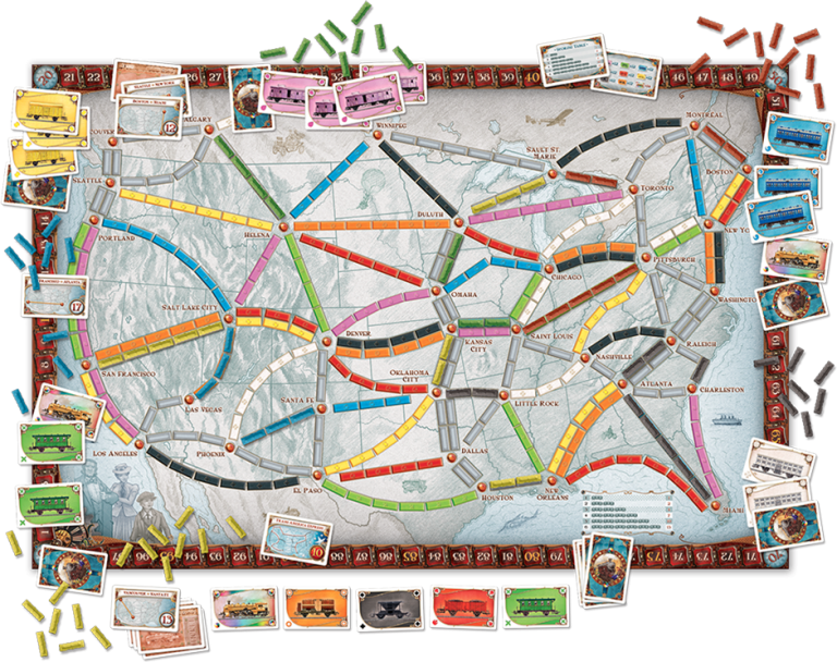 Ranked: Every Ticket to Ride map - Ars Technica