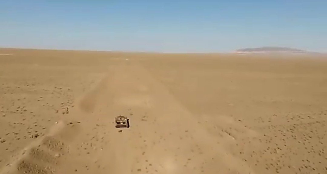Iran shows off new killer wheeled robots designed to take on tanks ...