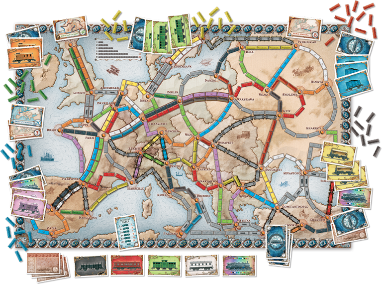 Ranked: Every Ticket to Ride map - Ars Technica