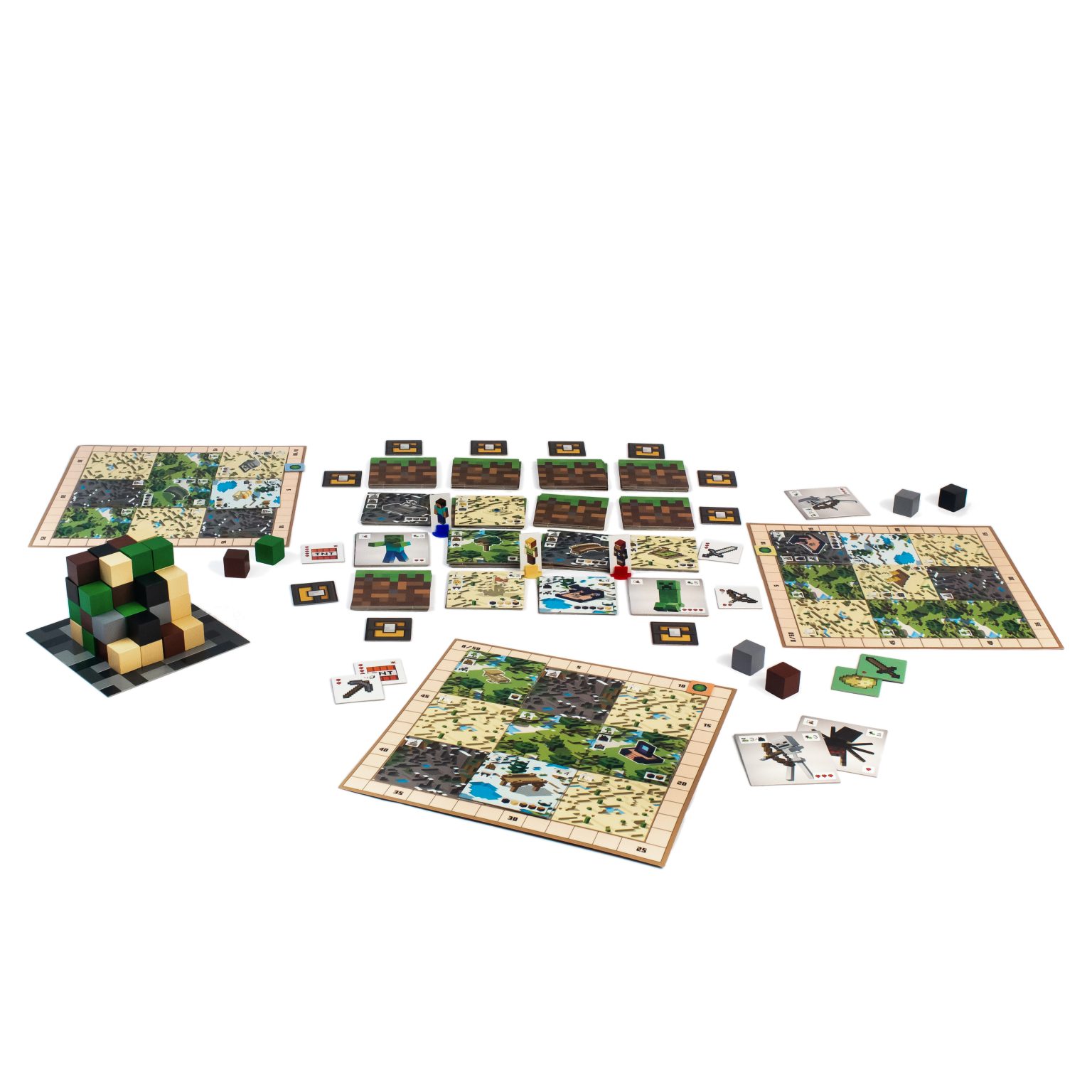 Minecraft becomes a board game, and the results are faithful, fantastic ...