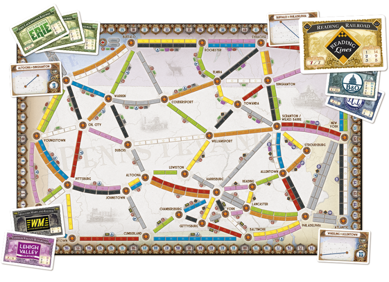 Ranked: Every Ticket to Ride map - Ars Technica