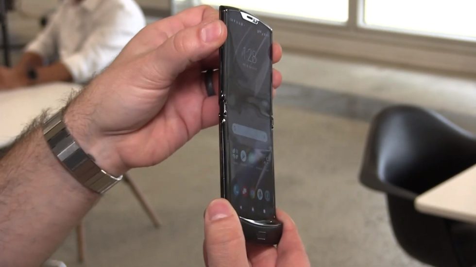 The new Moto Razr is official: A foldable smartphone with no display ...
