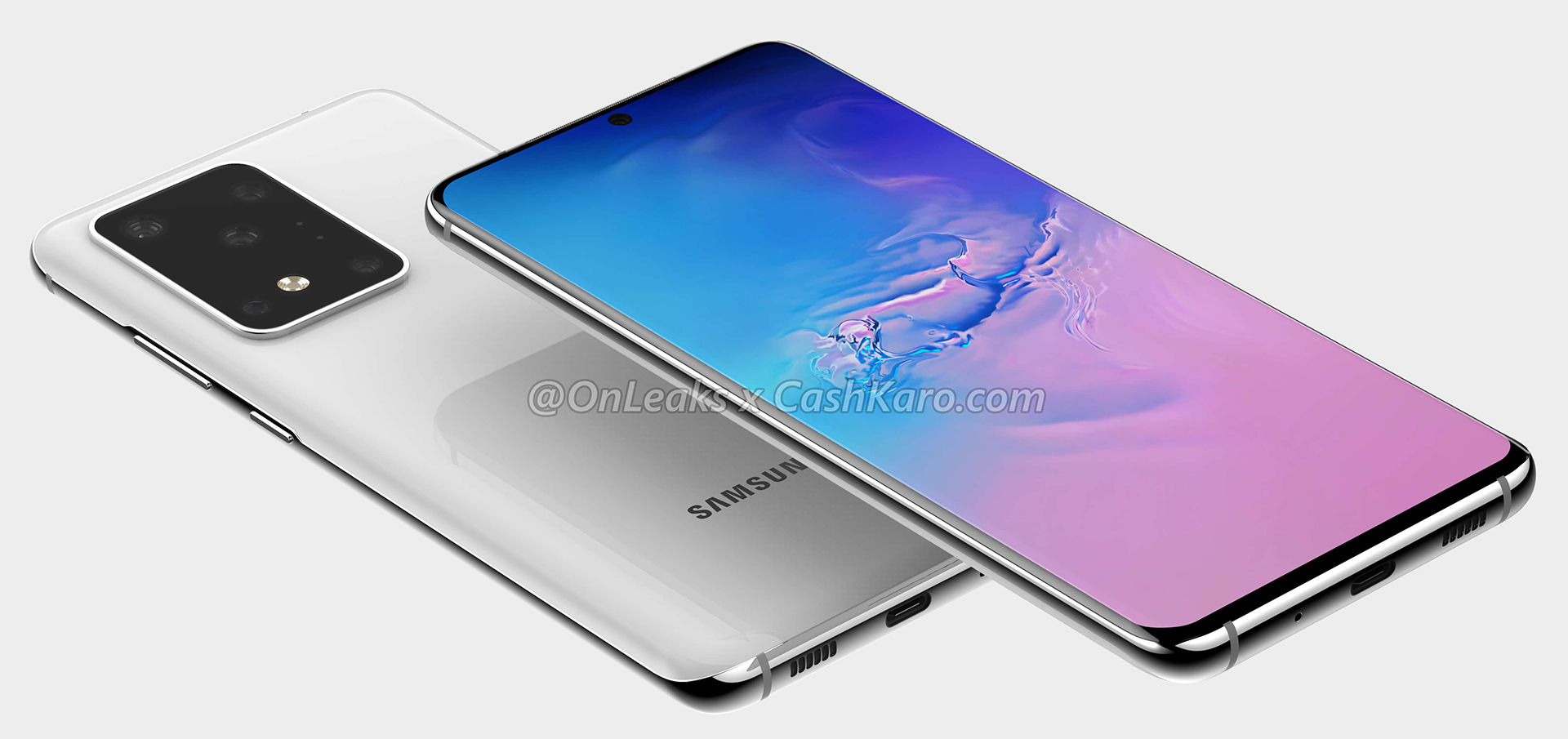 Galaxy S11+ renders show off world’s most disorganized camera array ...