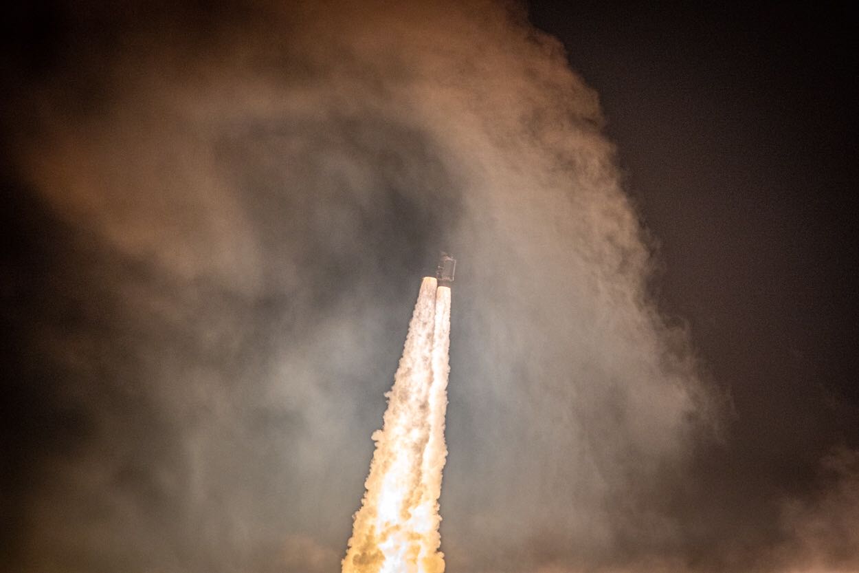 An Ariane rocket launches for the 250th time—the views were jawdropping ...