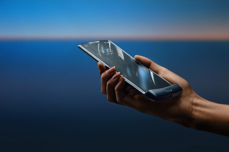 The new Moto Razr is official: A foldable smartphone with no display ...