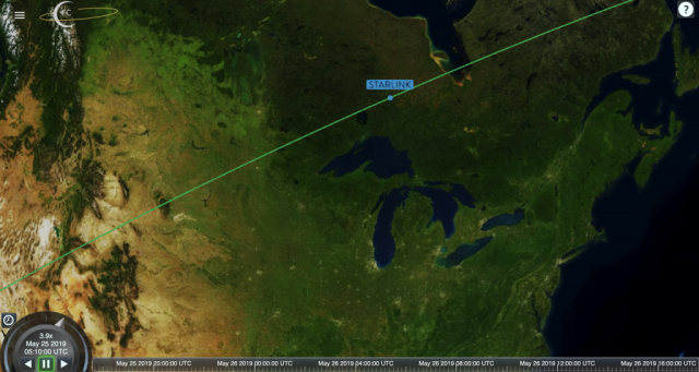 How to spot the SpaceX Starlink satellite train overhead this week ...
