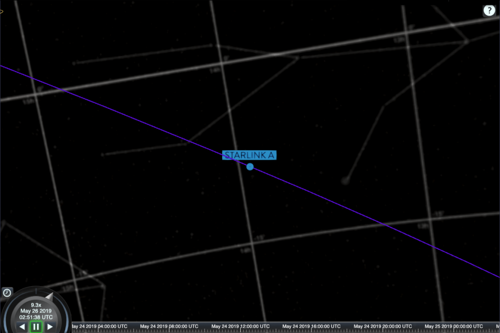 How to spot the SpaceX Starlink satellite train overhead this week ...