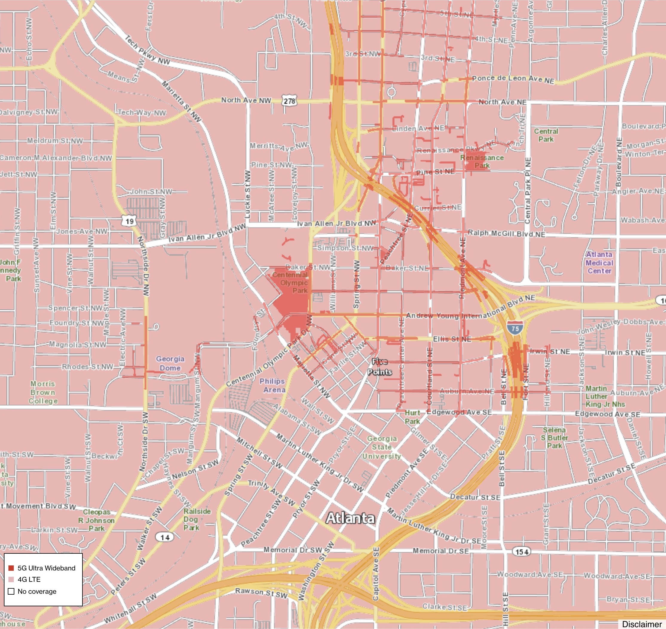 Verizon’s new 5G coverage maps show just how sparse the network is ...