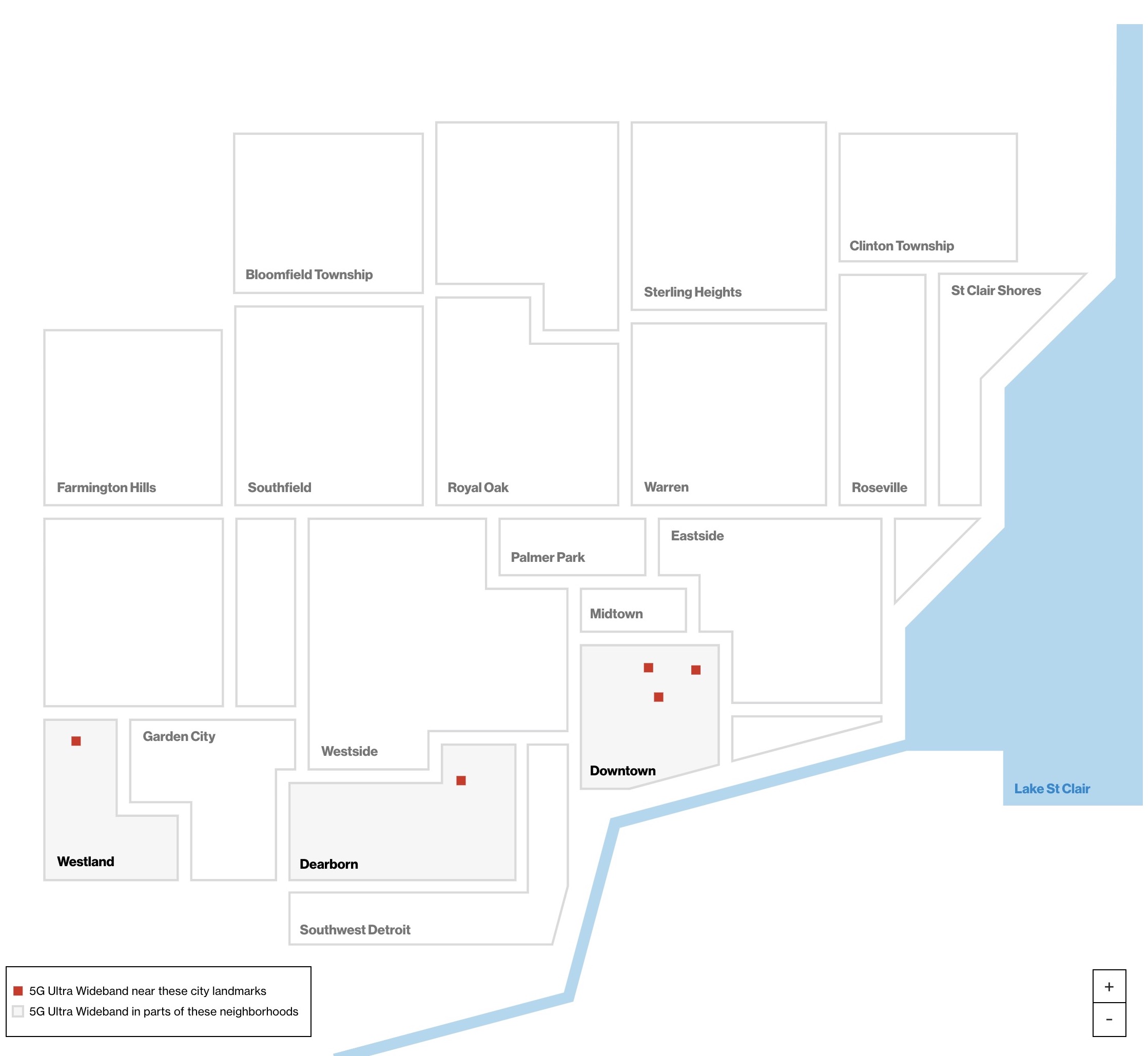 Verizon’s new 5G coverage maps show just how sparse the network is ...