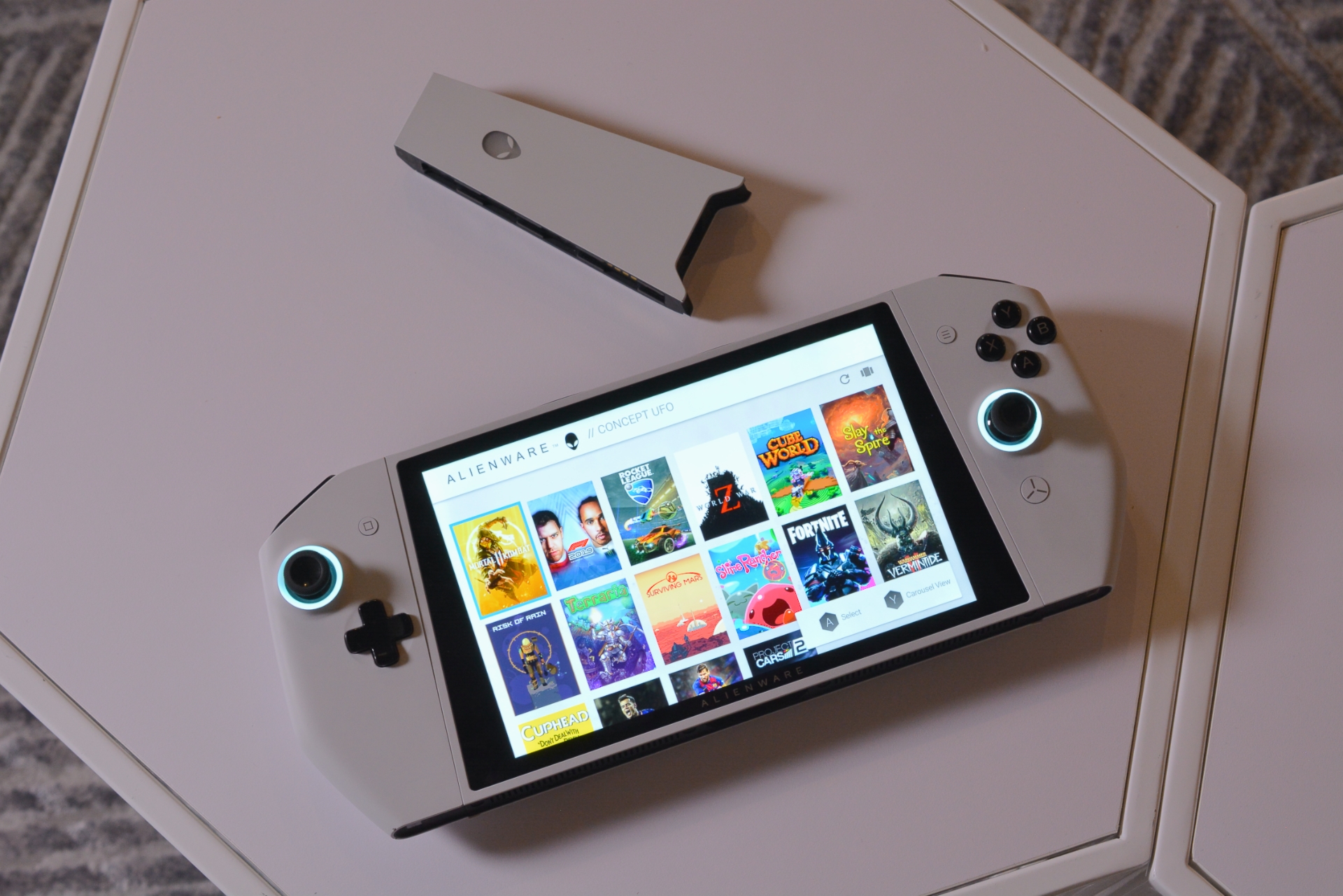 Dell’s new Concept UFO puts PC gaming on a Nintendo Switch-like device ...