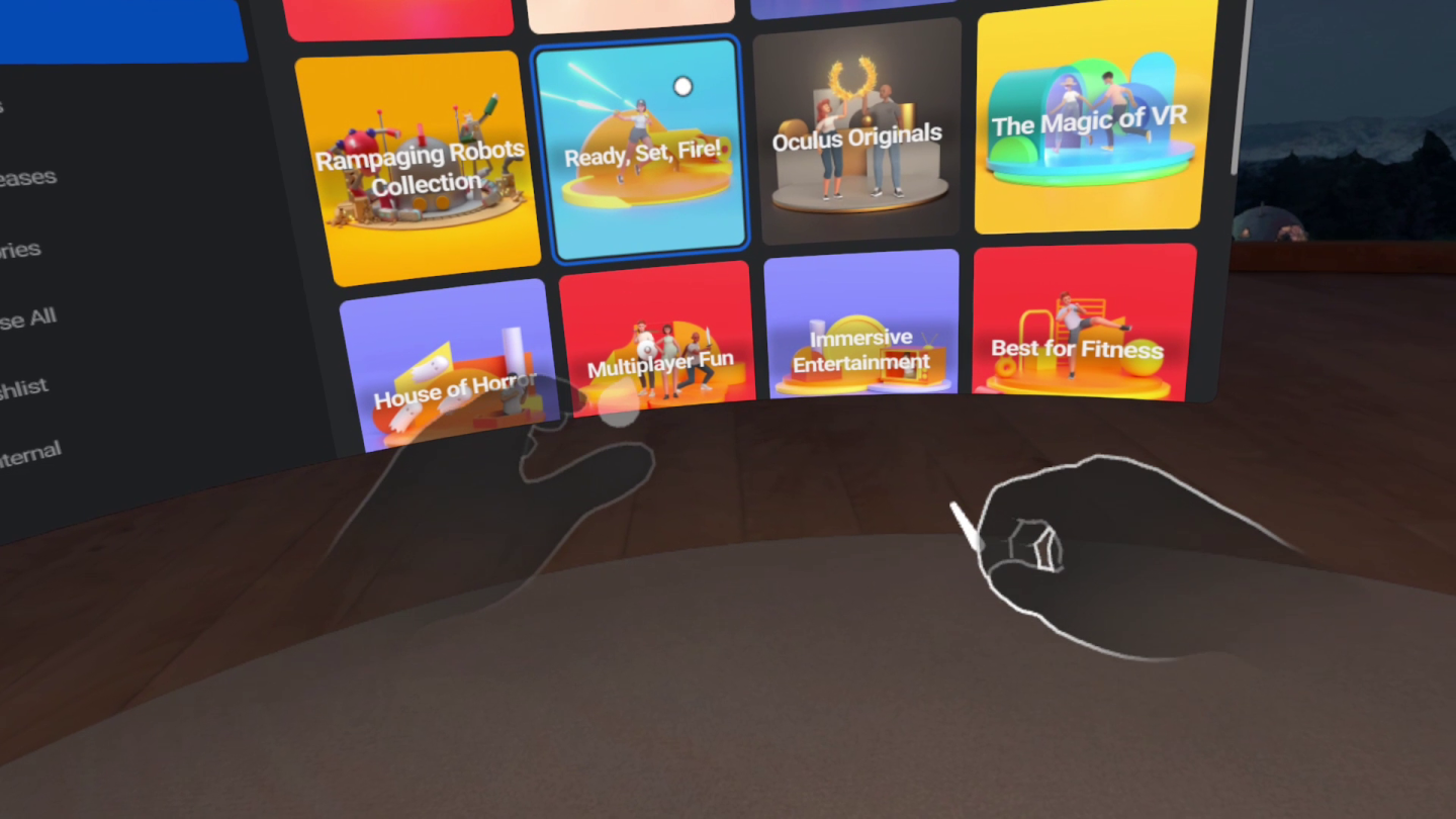 Surprise! Oculus Quest becomes first VR set with native hand tracking ...
