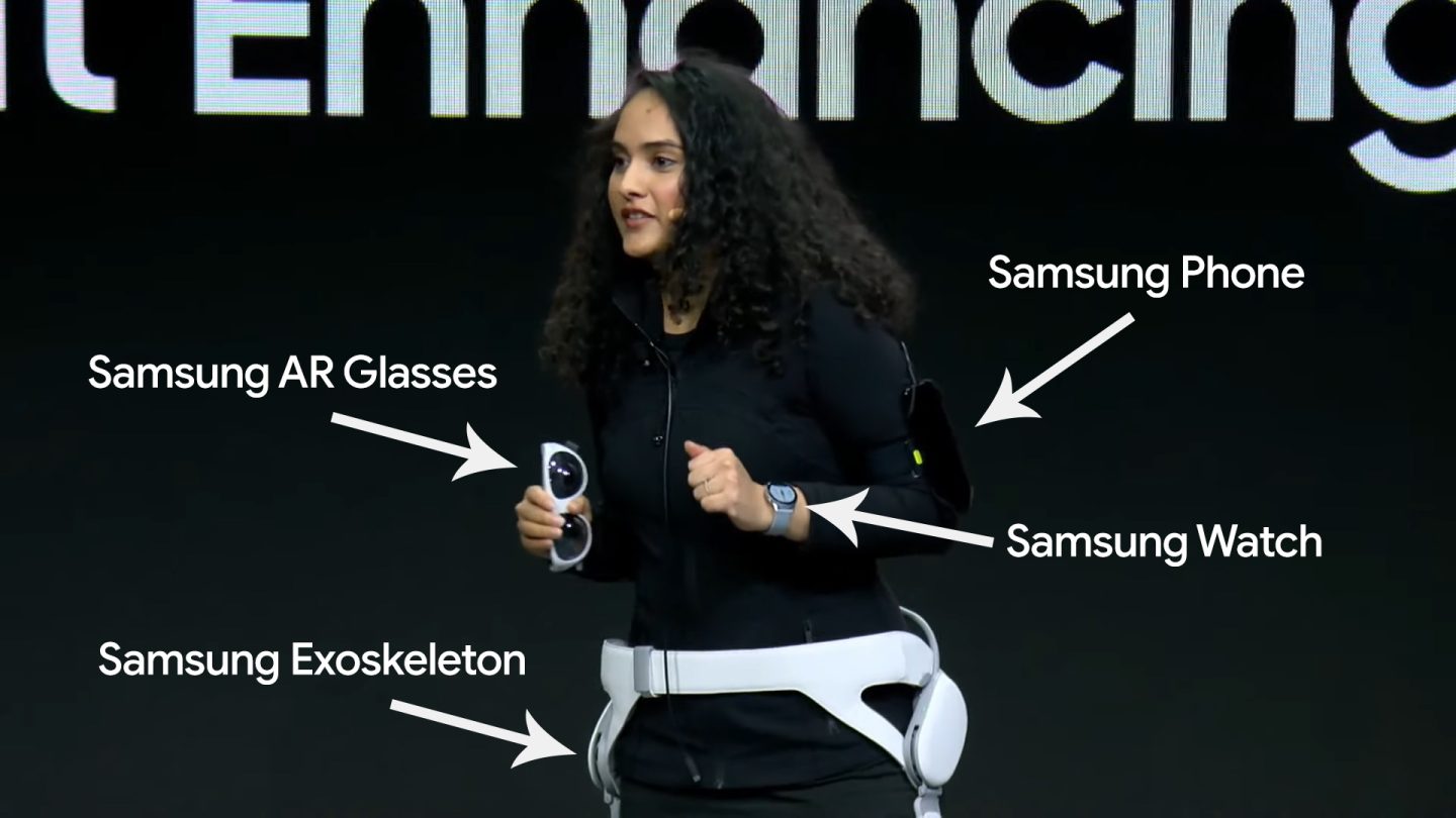 Samsung’s CES vaporware keynote details AR glasses, fitness exoskeleton ...