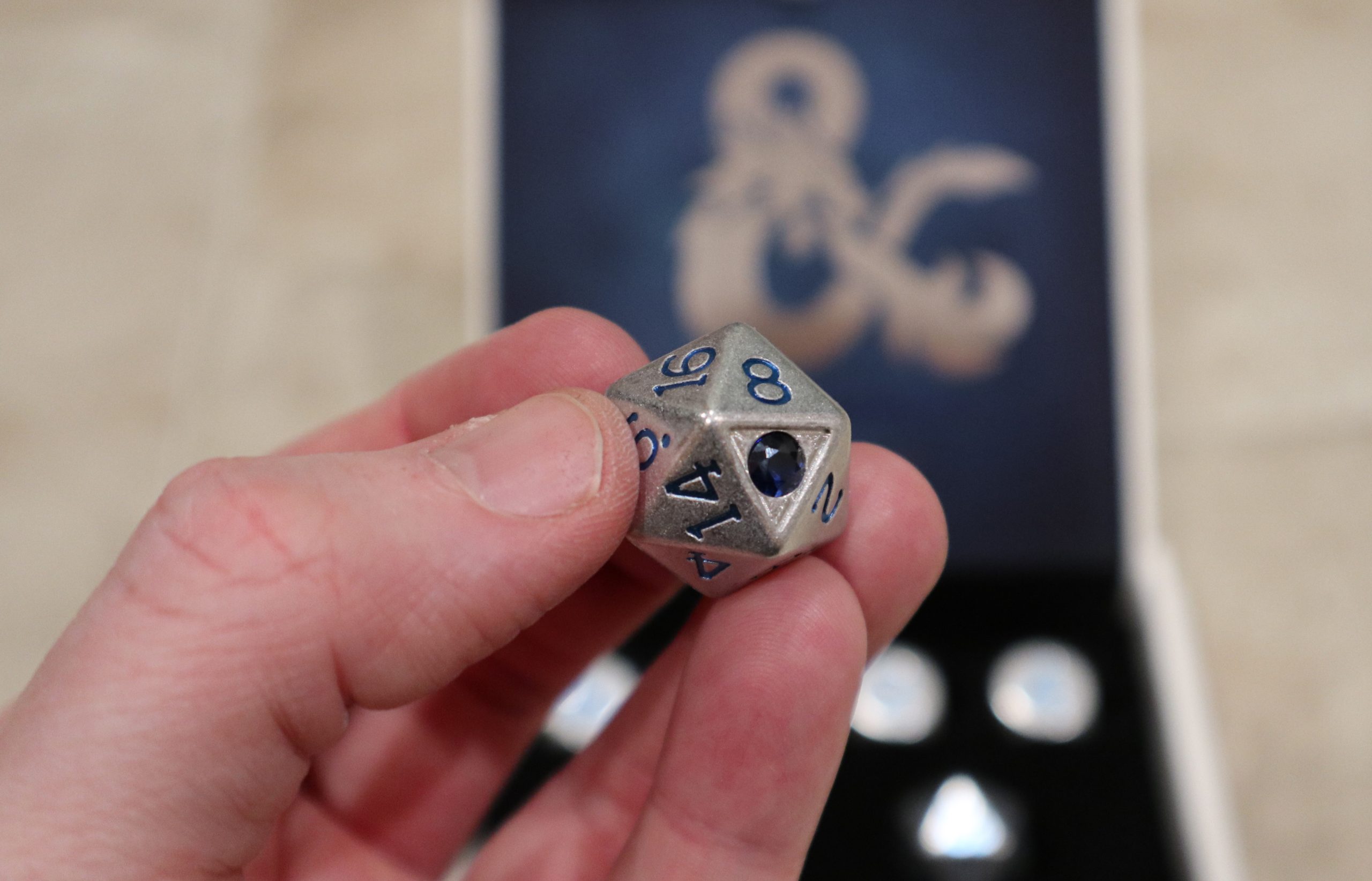 Here’s what a $300 set of official, sapphire-loaded D&D dice looks like ...