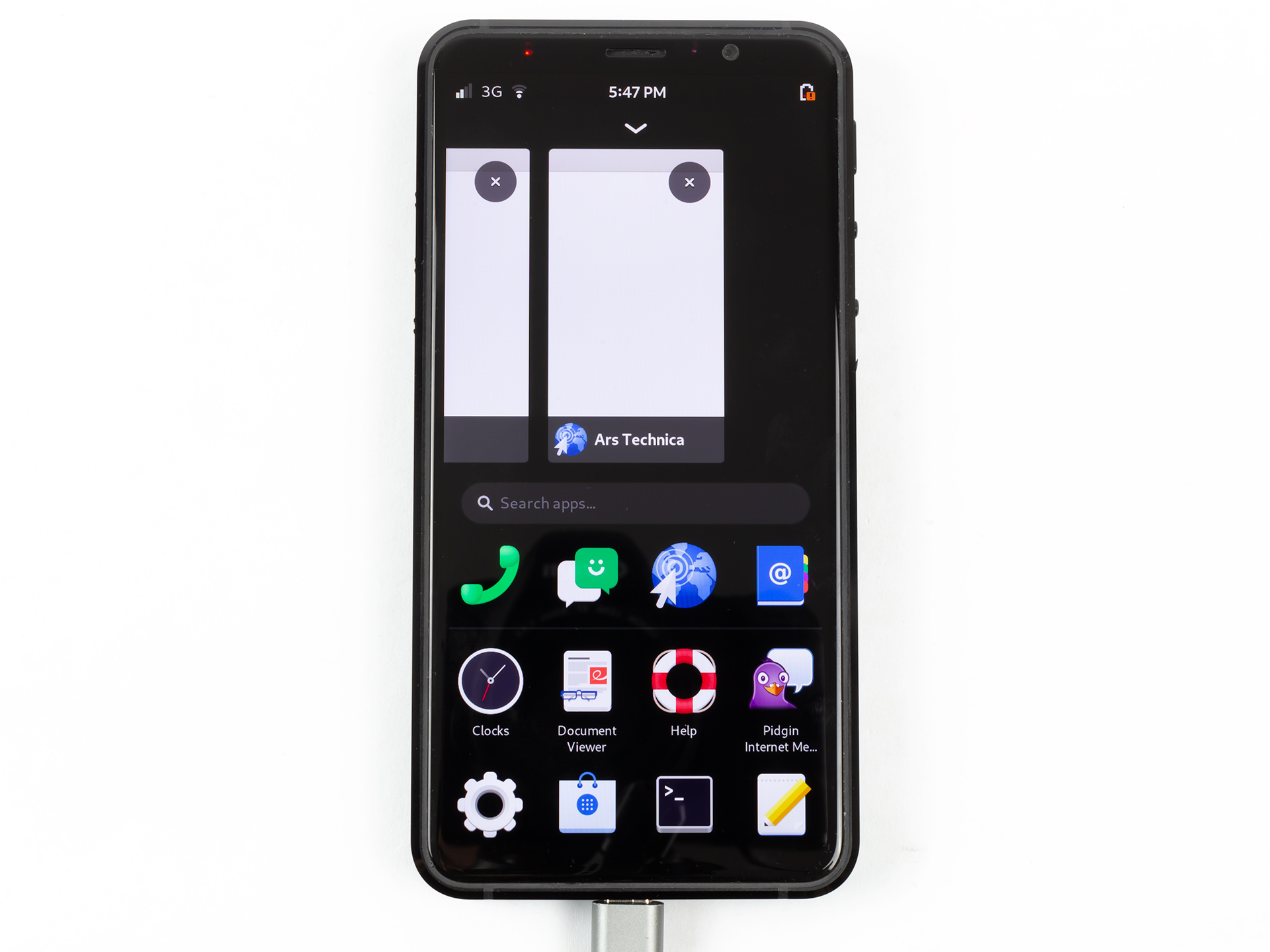 Pictures of the Purism Librem 5.
