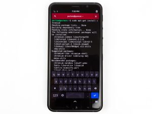 Pictures of the Purism Librem 5.