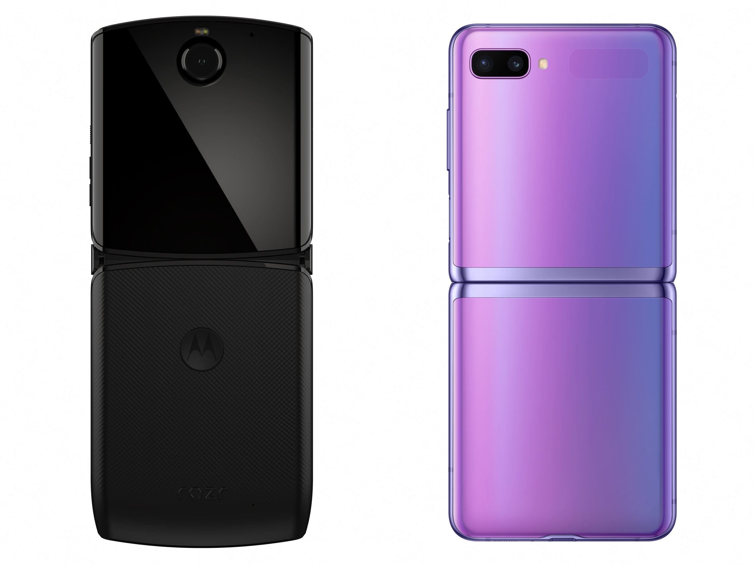 February’s flexible flip-phone fight: The Galaxy Z Flip vs the Moto ...