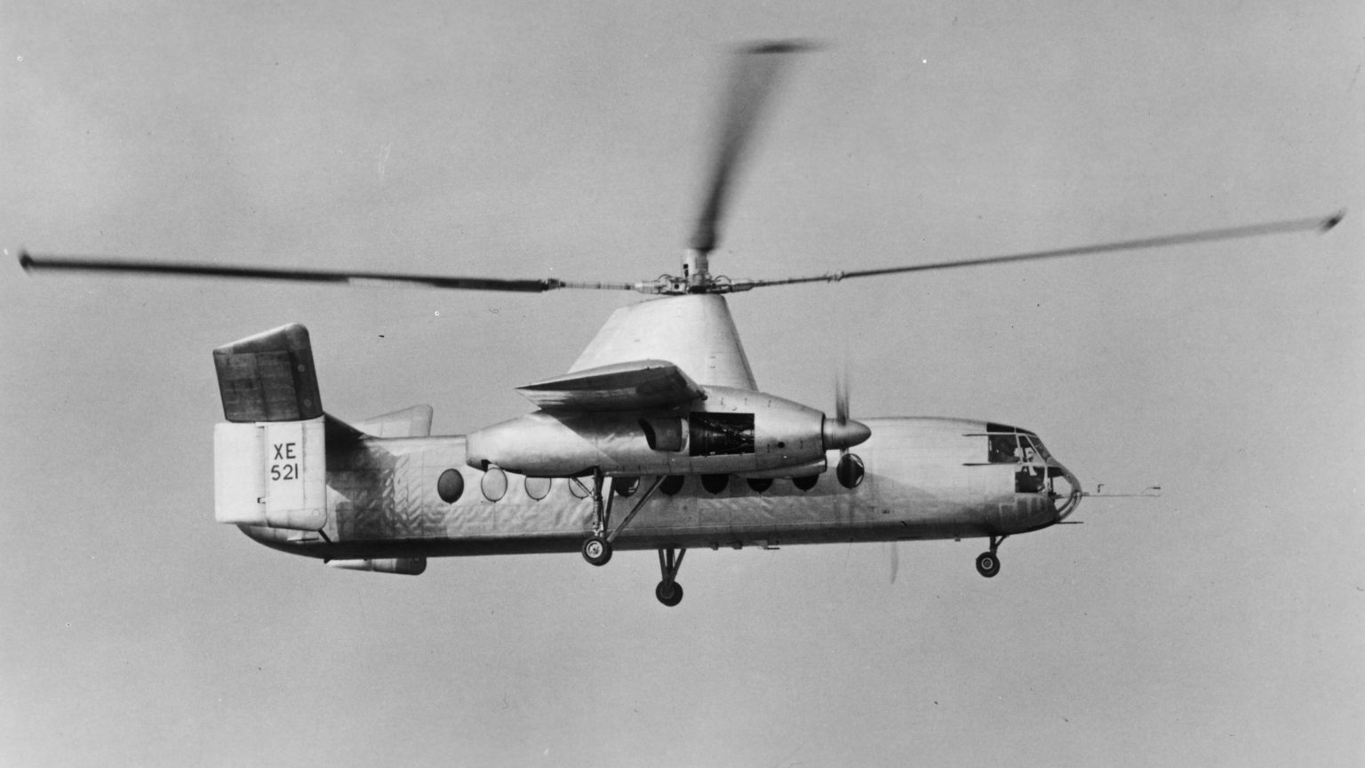 The Fairey Rotodyne, the vertical takeoff and landing airliner time ...