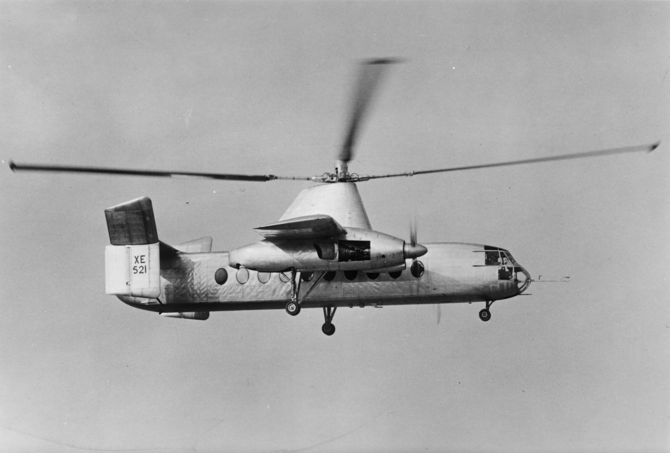 The Fairey Rotodyne, the vertical takeoff and landing airliner time ...