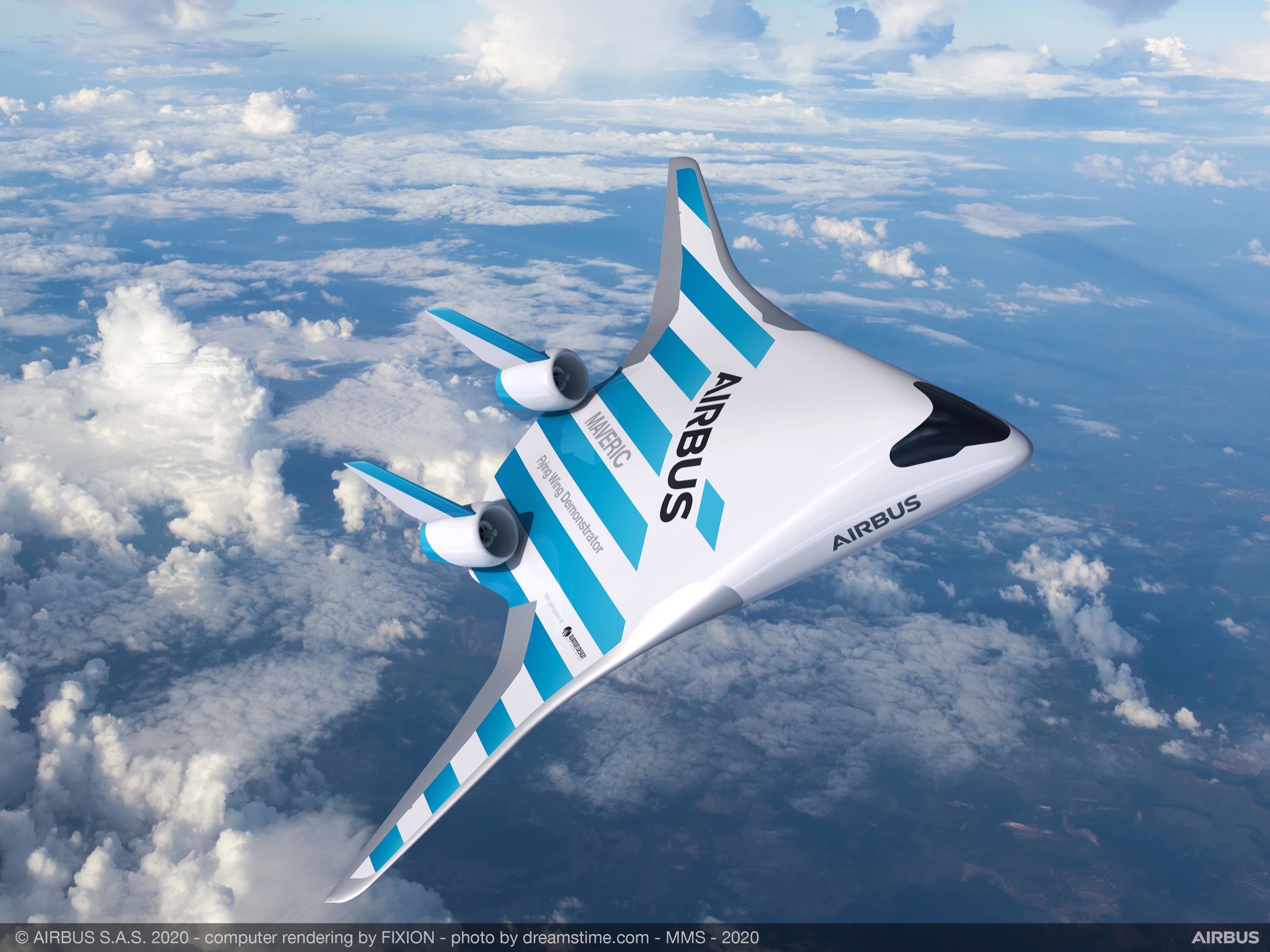 Airbus shows off MAVERIC, an unusual aircraft to test blended wing ...
