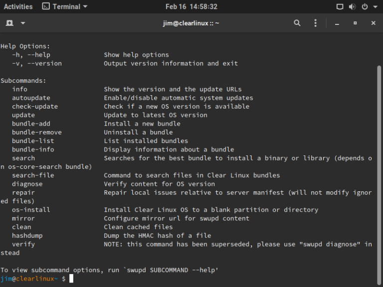 Linux distro review: Intel’s own Clear Linux OS - Ars Technica
