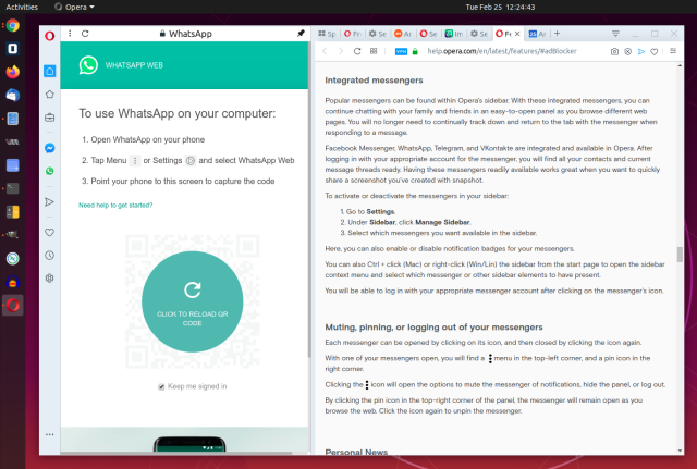 Ars takes the new Opera R2020 browser for a spin - Ars Technica